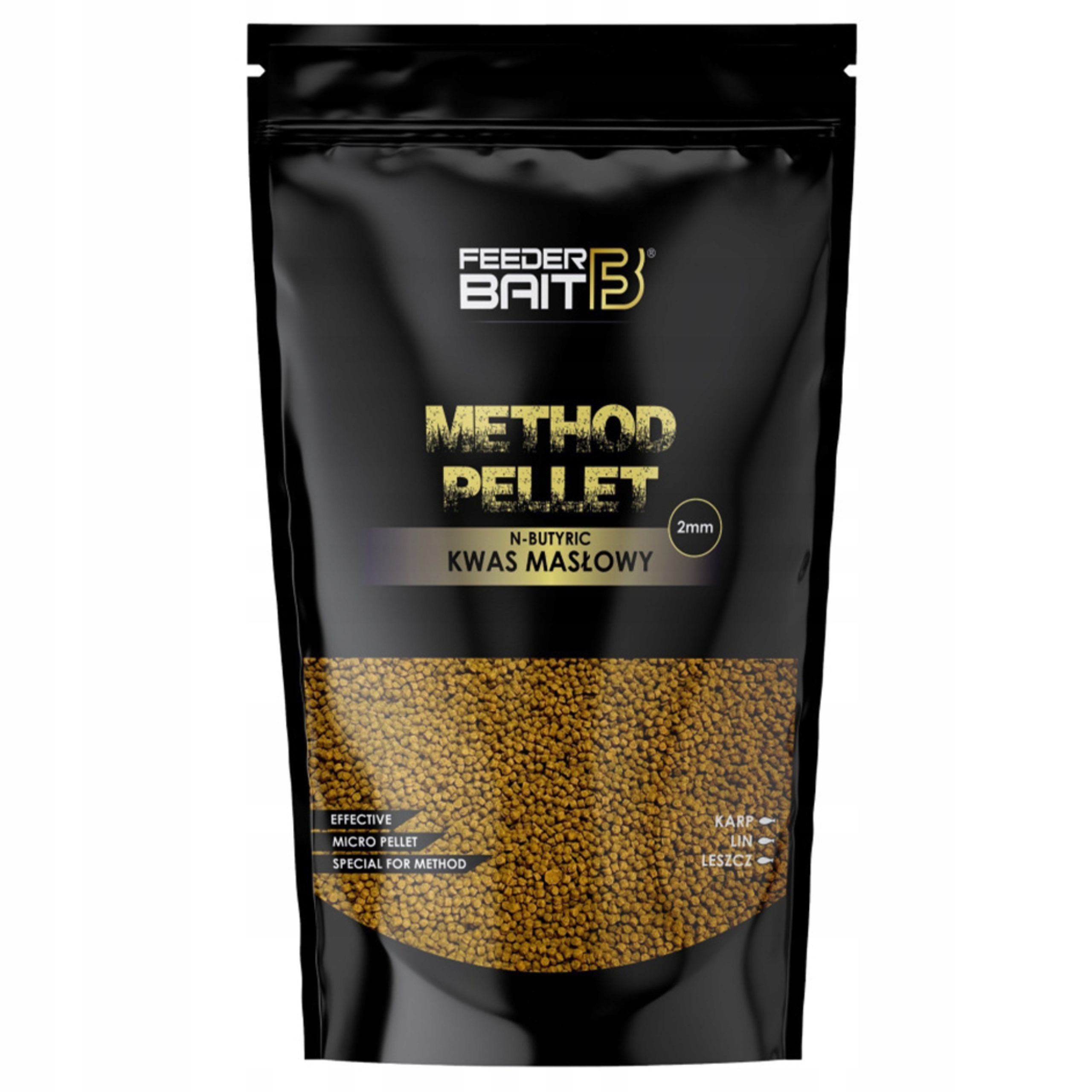 Method Pellet 2mm KWAS MASŁOWY 800g FEEDER BAIT - 5906874367032 ...