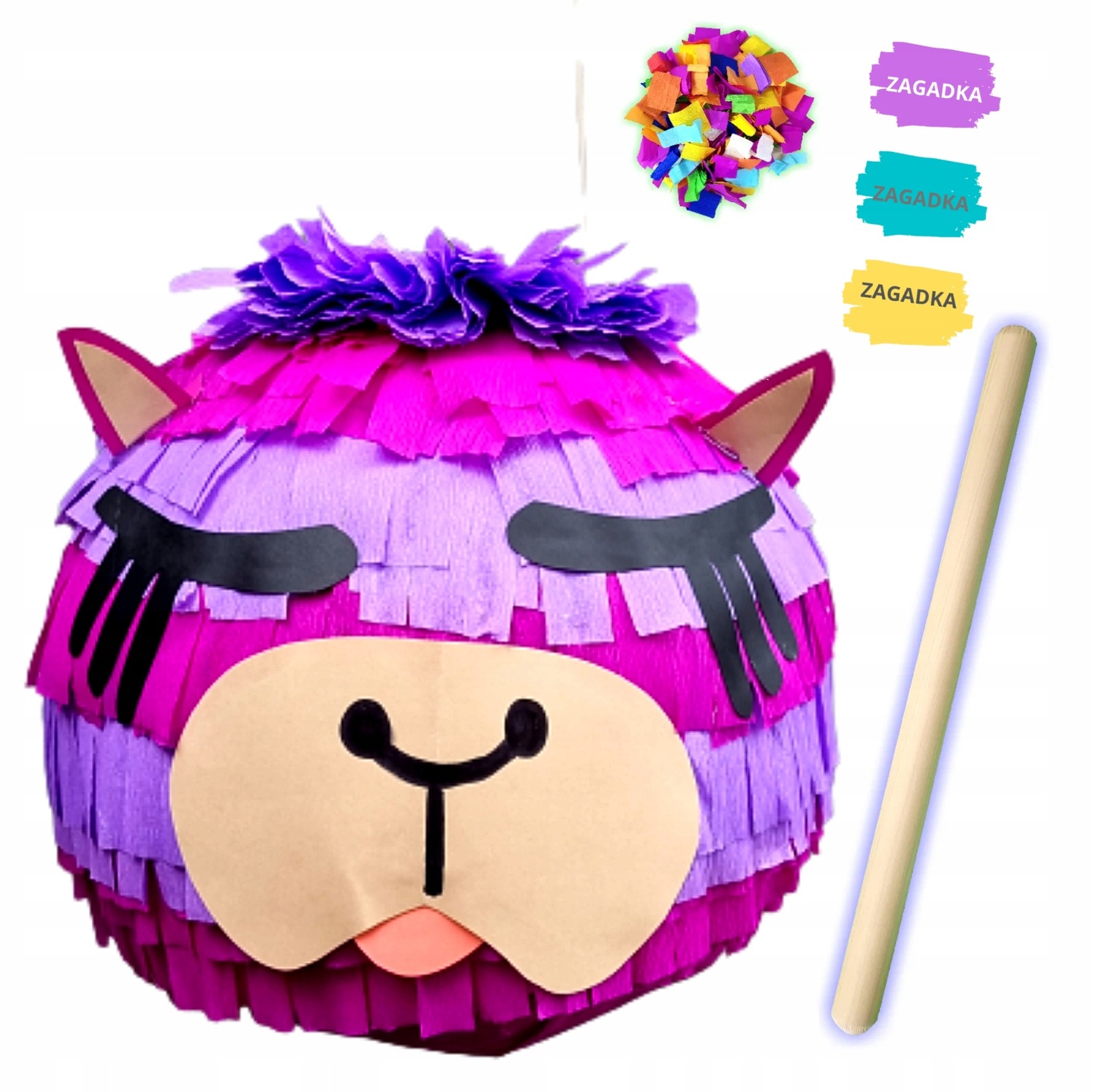 PINIATA LAMA RÓŻOWA NA URODZINY PINATA MEKSYKAŃSKA • Cena, Opinie ...