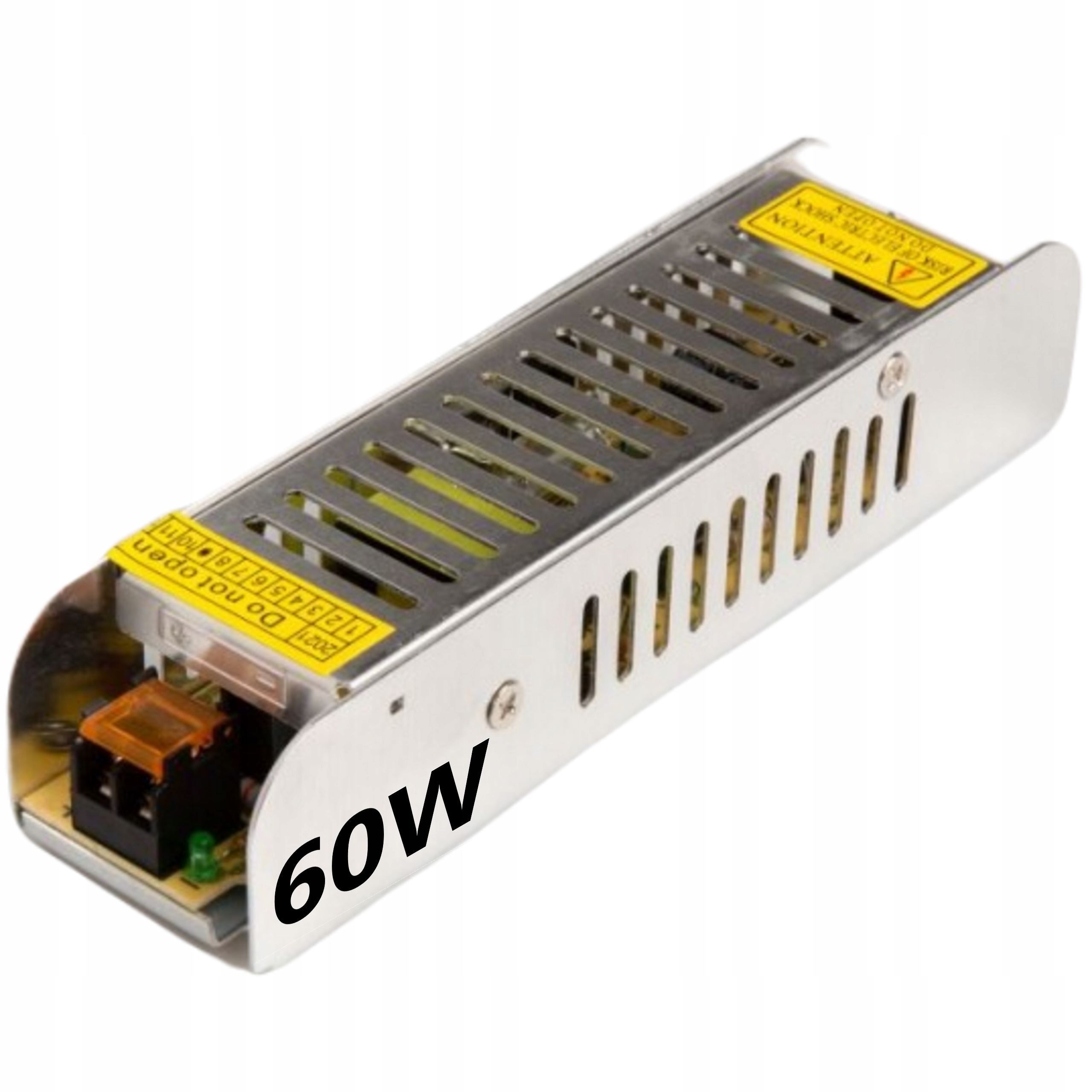 Napájecí zdroj pro LED pásky, montážní, modulární, transformátor IP20, 12V 5A 60W ...