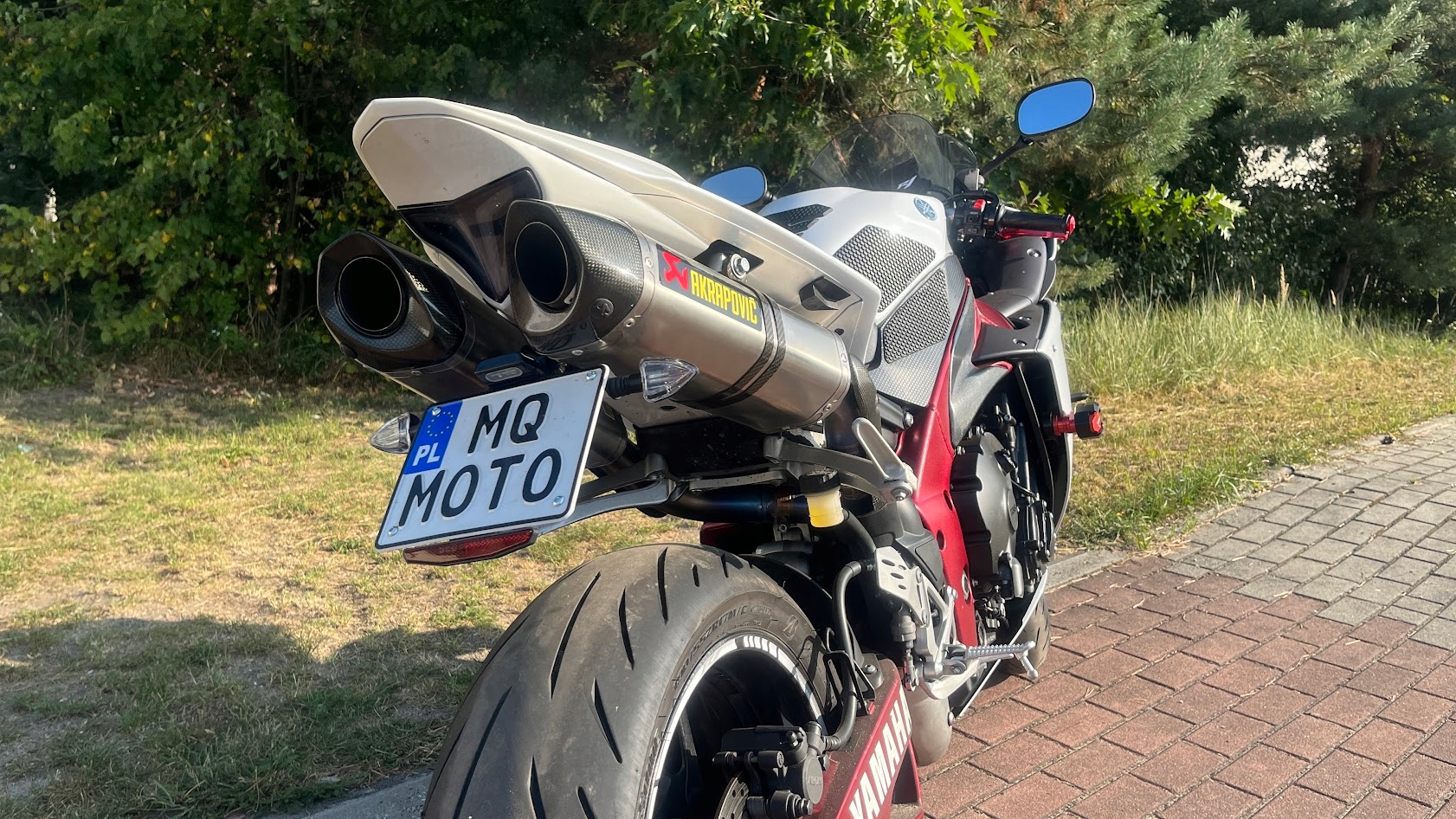 Yamaha Yzf-R1 Rn22 Mocowanie Uchwyt Tablicy Rejestracyjnej Adapter Led ...