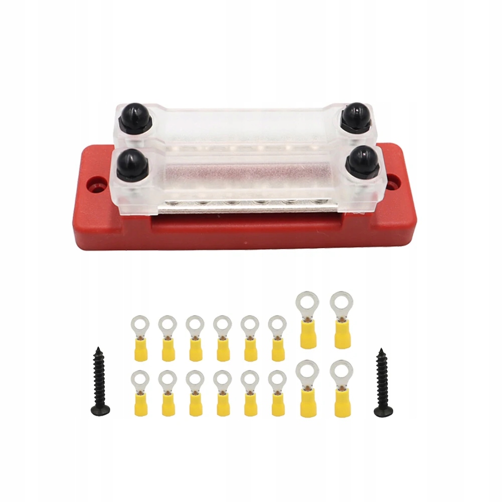 Power Distribution Block Heavy Duty Terminal Block Studs 4 Way M8 Au ... Power Distribution Block Heavy Duty Terminal Block Studs 4 Way M8 Au ...