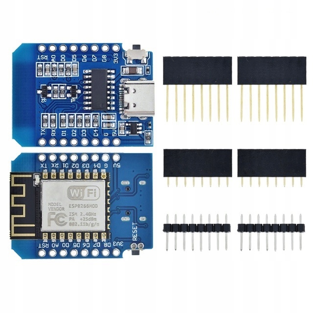 Moduł WiFi Wemos D1 mini ESP8266 USB-C - Sklep, Opinie, Cena w Allegro.pl Moduł WiFi Wemos D1 mini ESP8266 USB-C - Sklep, Opinie, Cena w Allegro.pl