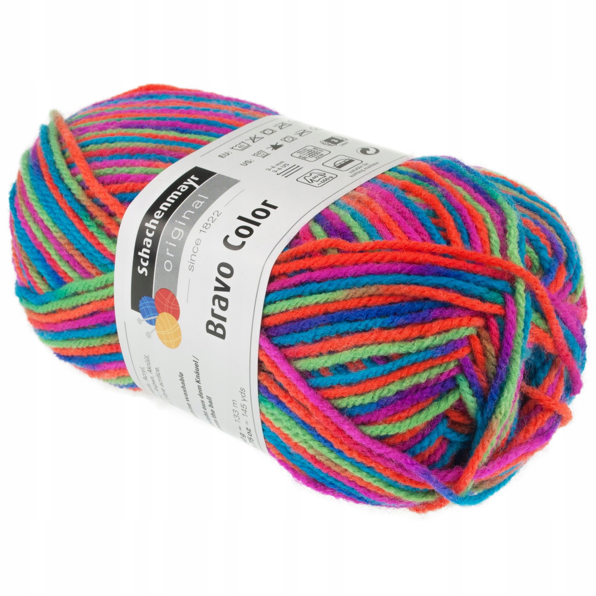 Włóczka Schachenmayr Bravo Color 0095 13391240308 - Allegro.pl