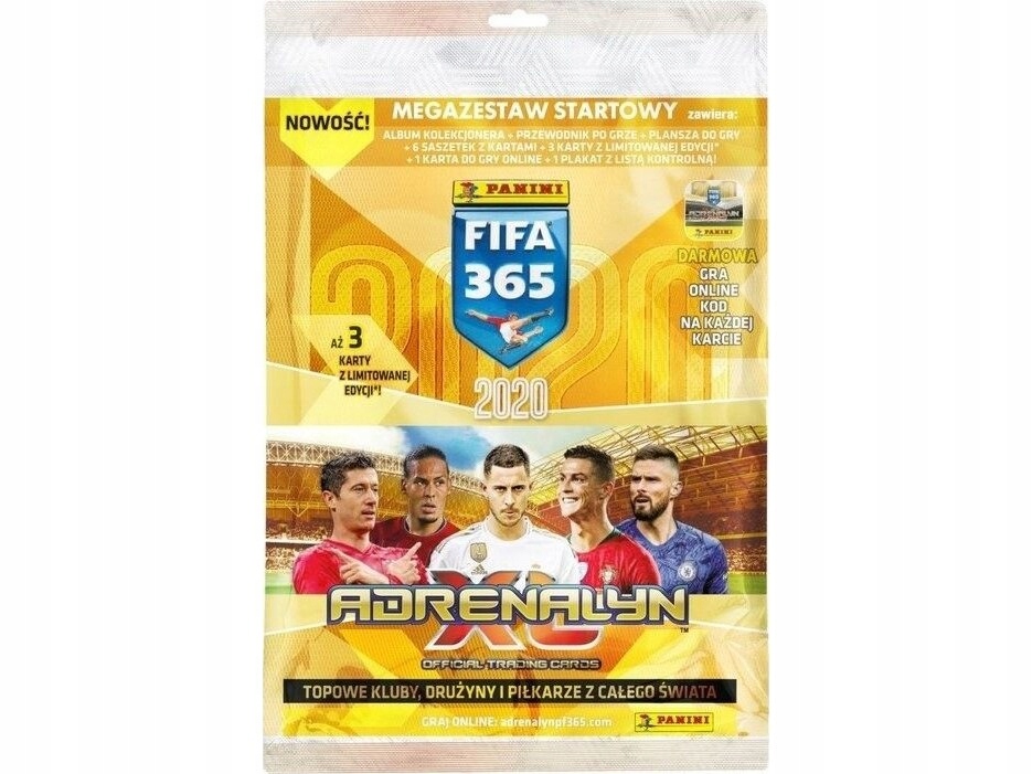 Panini FIFA 365 2020 Album Mega Zestaw Karty saszetki z kartami ...