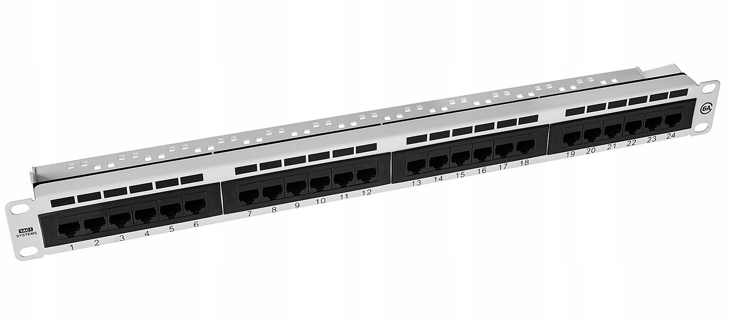 Patch panel 19" 24-porty UTP6a Rack Systems S - Sklep, Opinie, Cena w ...