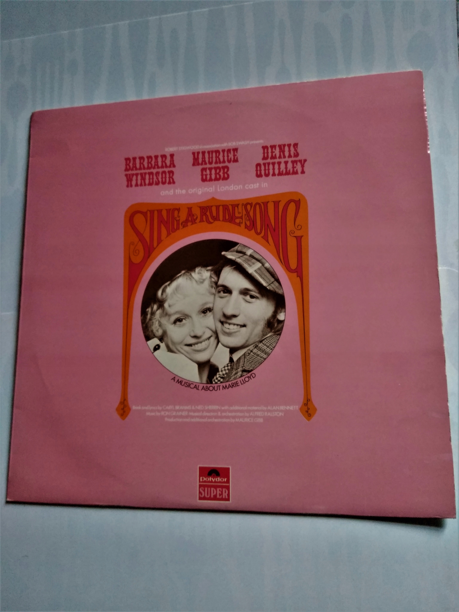 SING A RUDE SONG MAURICE GIBB &B.WINDSOR LP 12432327448 - Sklepy ...