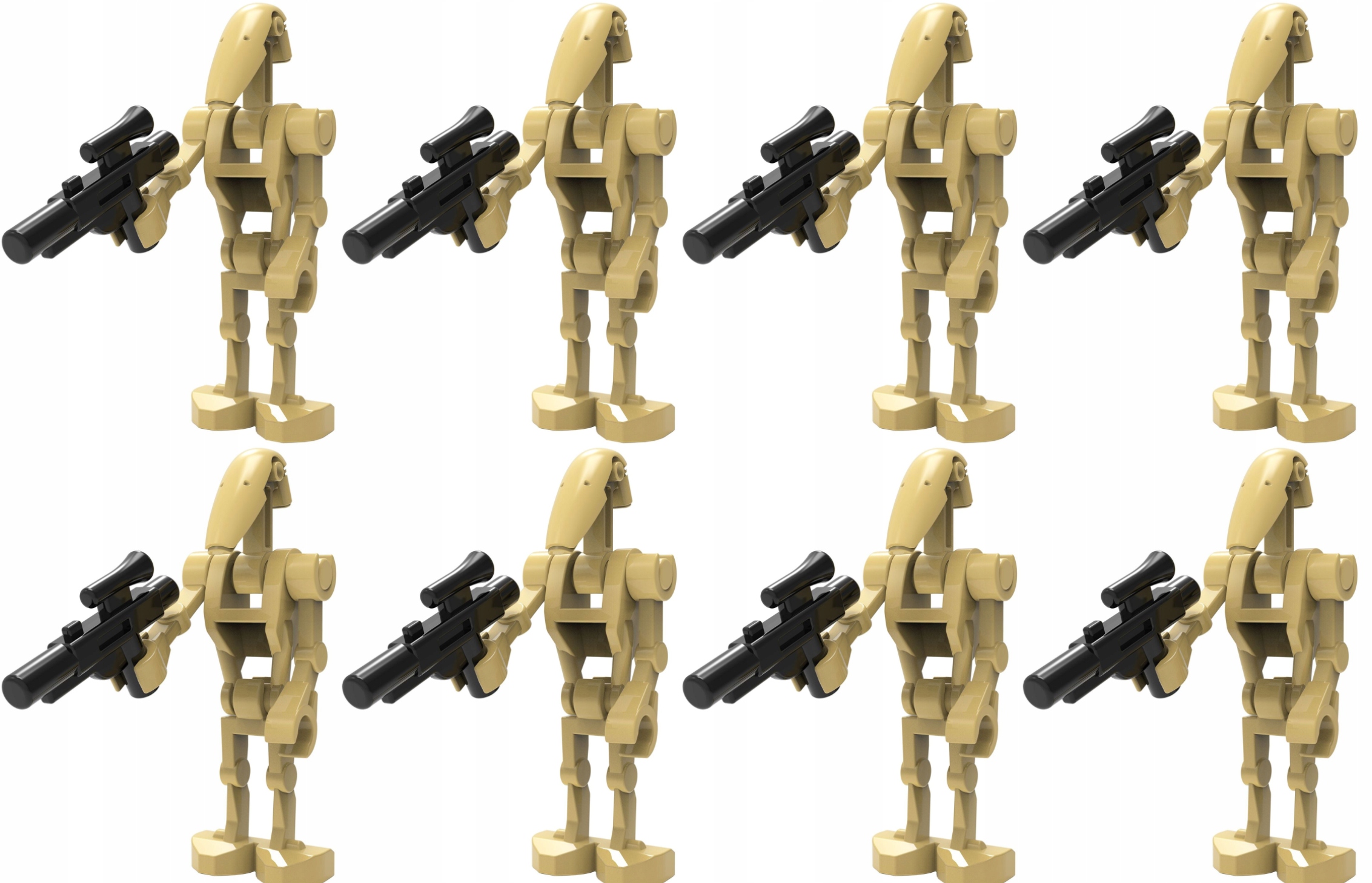 KLOCKI ZESTAW 8 FIGUREK BATTLE DROID B1 STAR WARS (5906063088779 ...