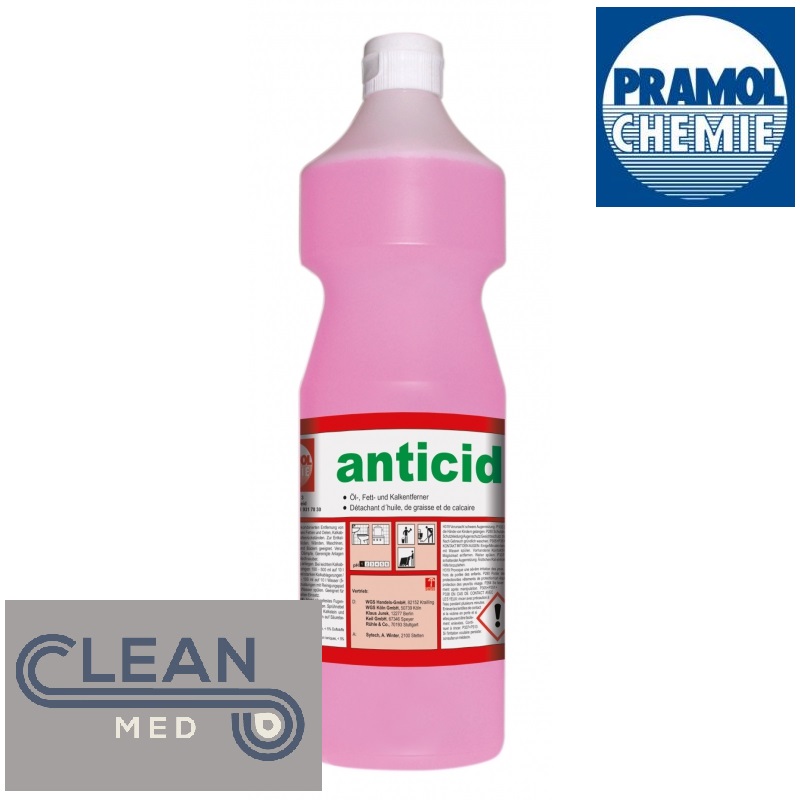 Pramol płyn odkamieniacze do łazienki 1l (7640137171001) • Cena, Opinie ...