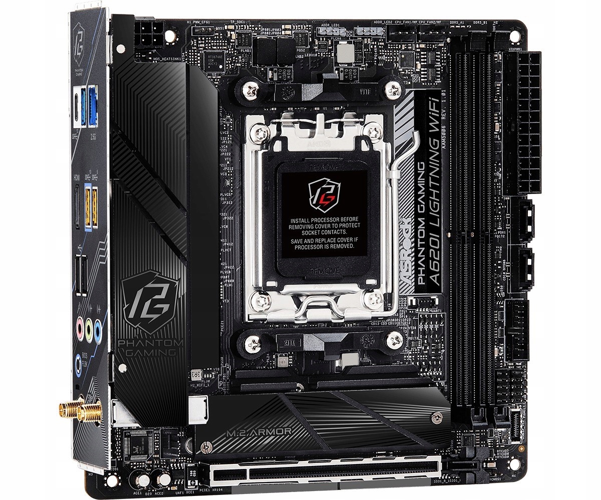 Płyta główna ASRock A620I LIGHTNING WIFI Mini ITX w Adamów - Sklep ...