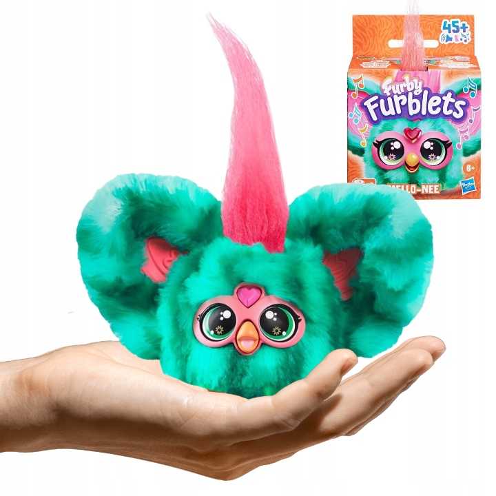 FURBY FURBLETS MELLO-NEE INTERAKTYWNA MASKOTKA PLUSZAK DLA DZIECI ...