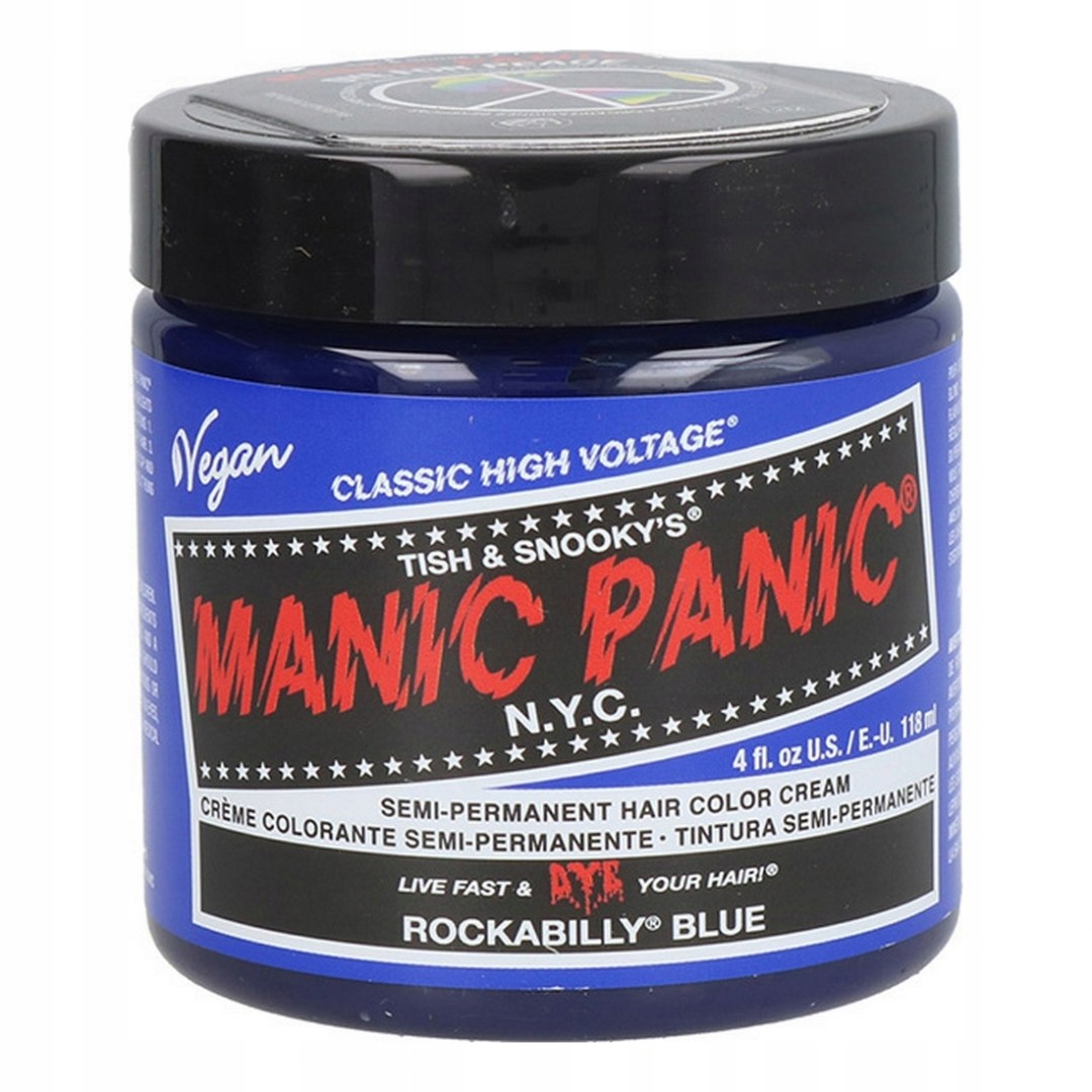 Manic Panic Rockabilly Blue Classic Creme Farba do włosów 118ml ...