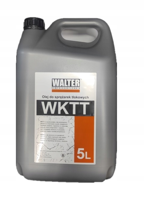 Wktt Olej do Sprężarek Tłokowych Kompresorów w Sprężarki i kompresory ...