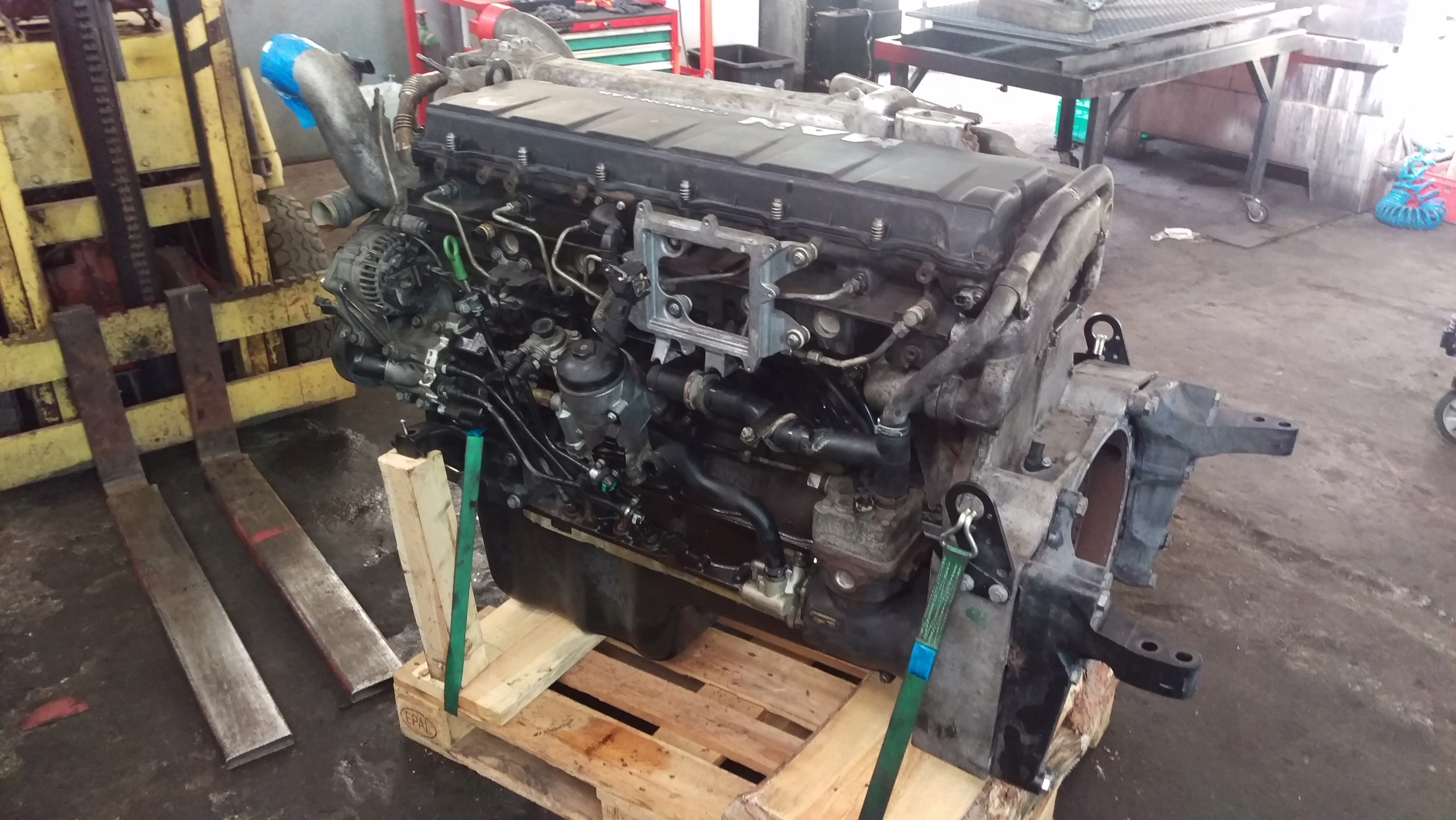 Silnik MAN TGX TGS D2676LF33 440KM Euro 4 MAN TGS MAN TGX MAN D26 E4 ...