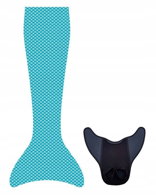 SYRENI OGON S STRÓJ KĄPIELOWY +MONOPŁETWA 10-12LAT • Cena, Opinie ...