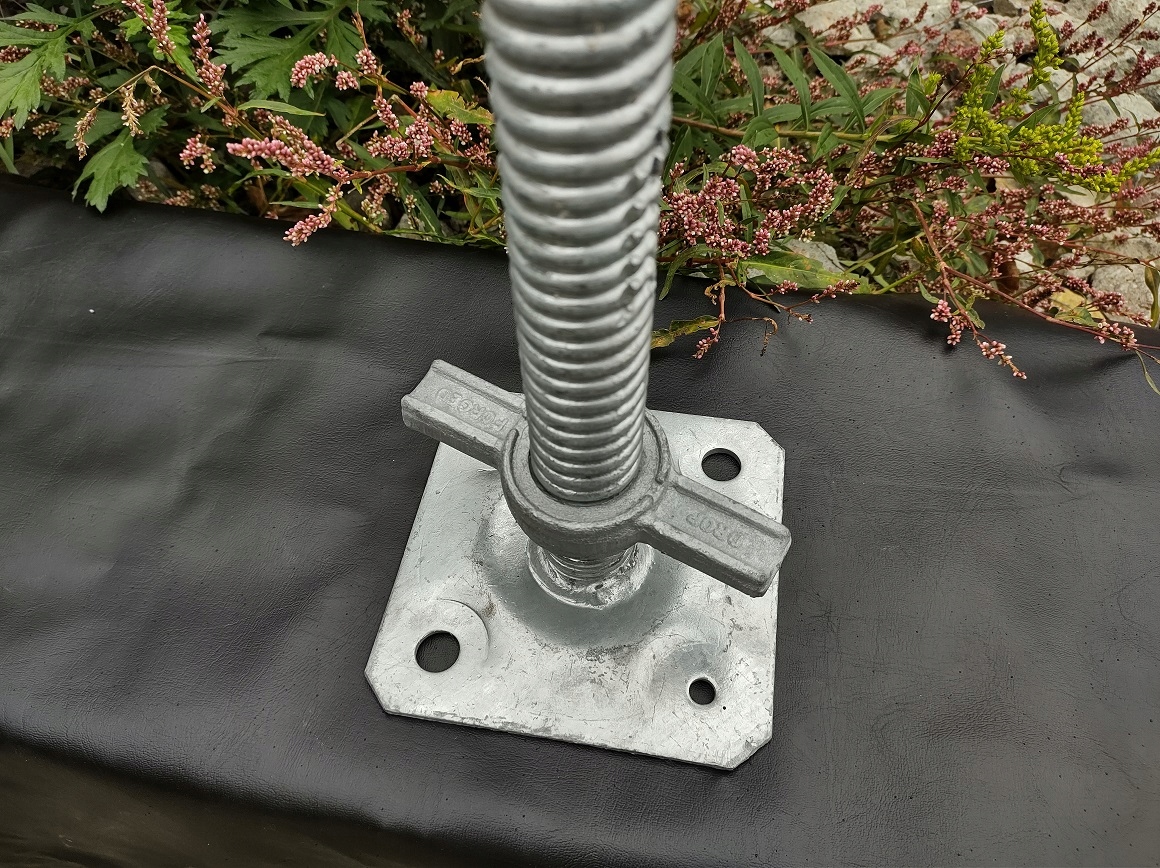 podstawa regulowana, stopa rusztowania 38x300mm hd (BJ 38/300) • Cena ...