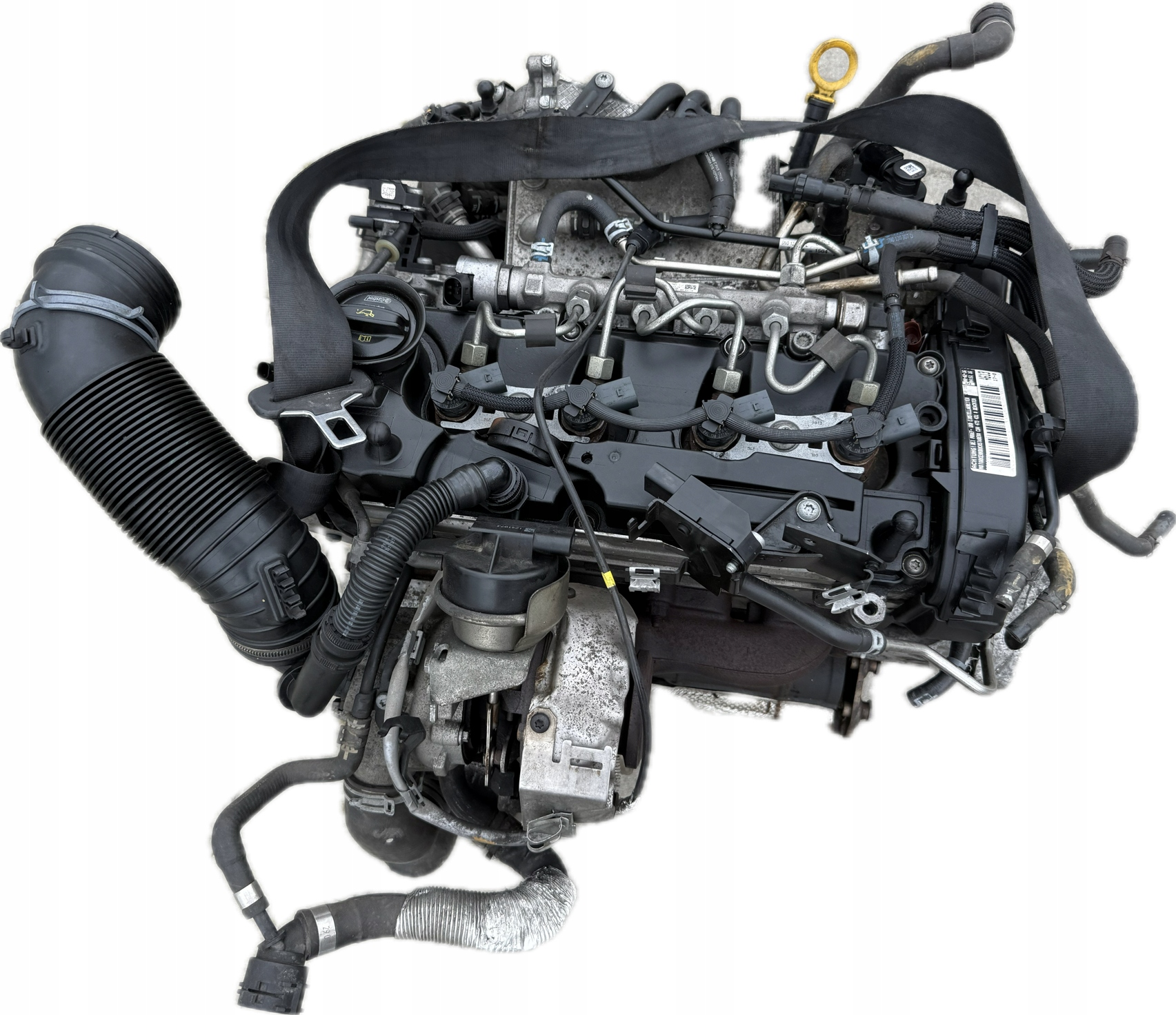 KOMPLETNY SILNIK 2.0 TDI SKODA VW SKODA AUDI CUV CUVA CUVB CUVC 121tyś ...