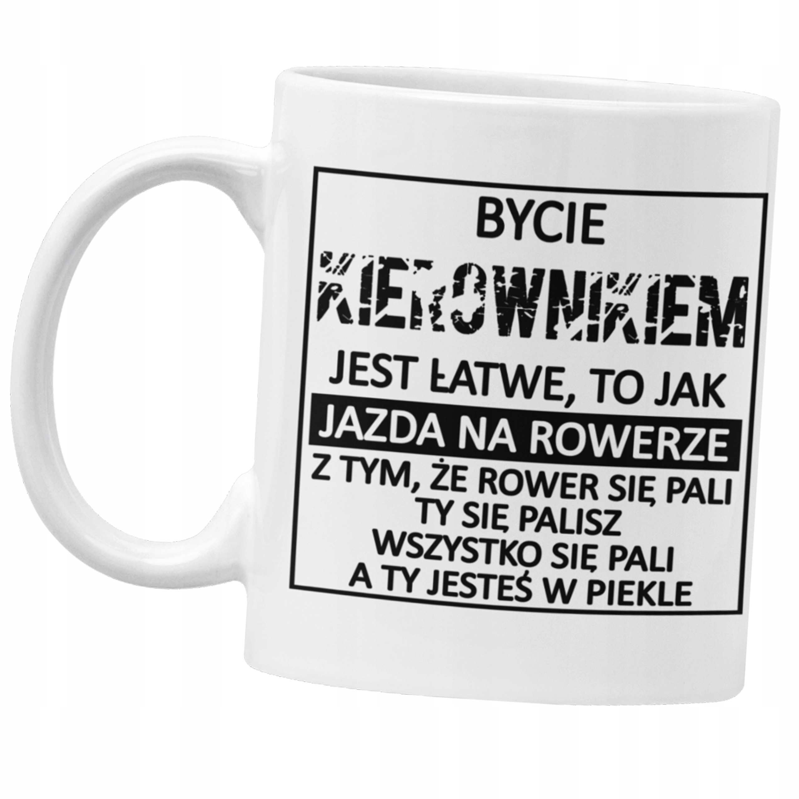 Kubek KIEROWNIK śmieszny prezent szefa kierownika (5904183902920 ... Kubek KIEROWNIK śmieszny prezent szefa kierownika (5904183902920 ...