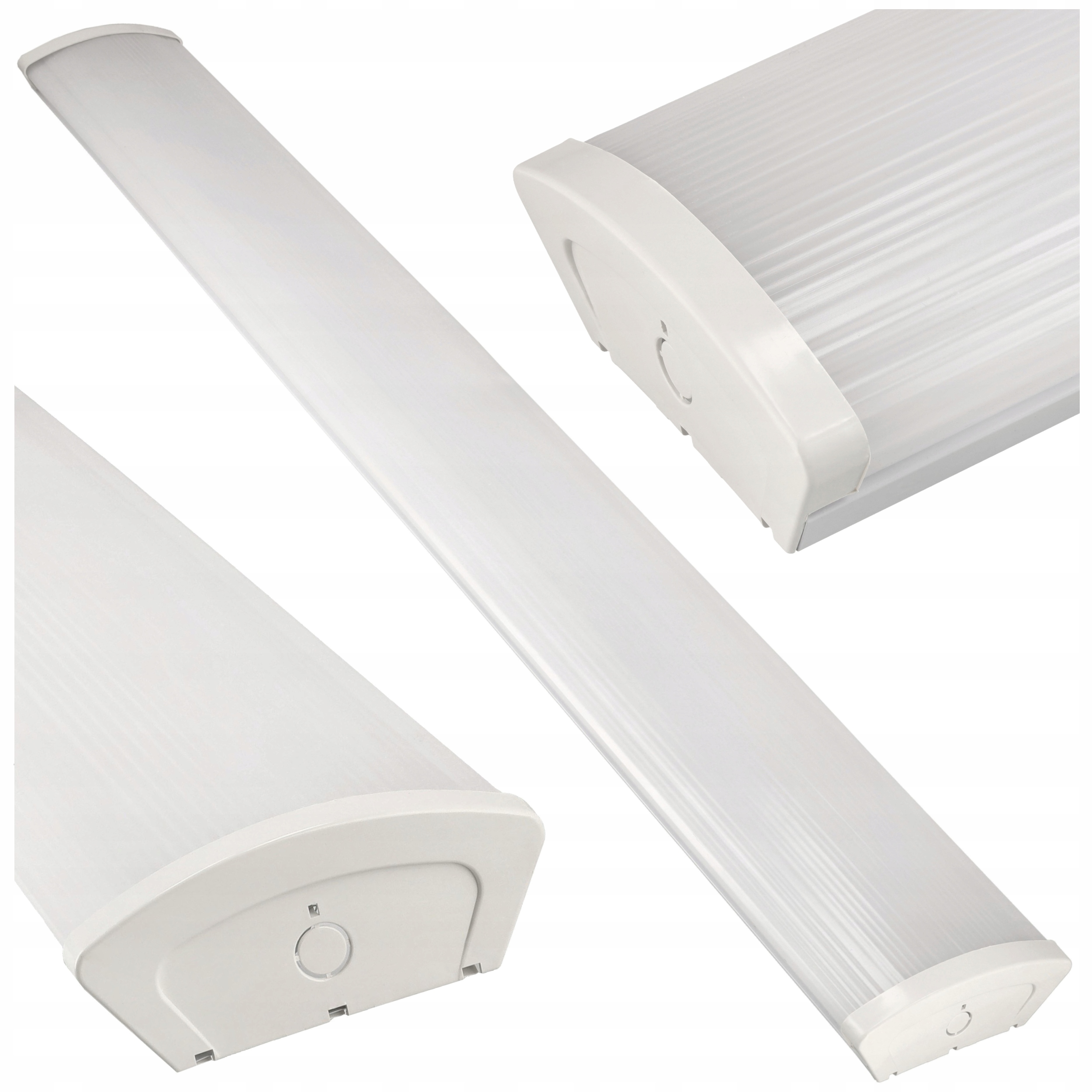 Oprawa Natynkowa Sufitowa LED 2x120cm Mleczna (Oprawa Hermetyczna ...