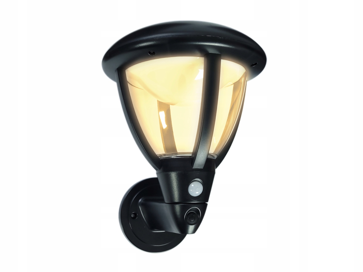 Lampa Solarna LED Elewacyjna Zewnętrzna Kinkiet (5905036201177) • Cena ...