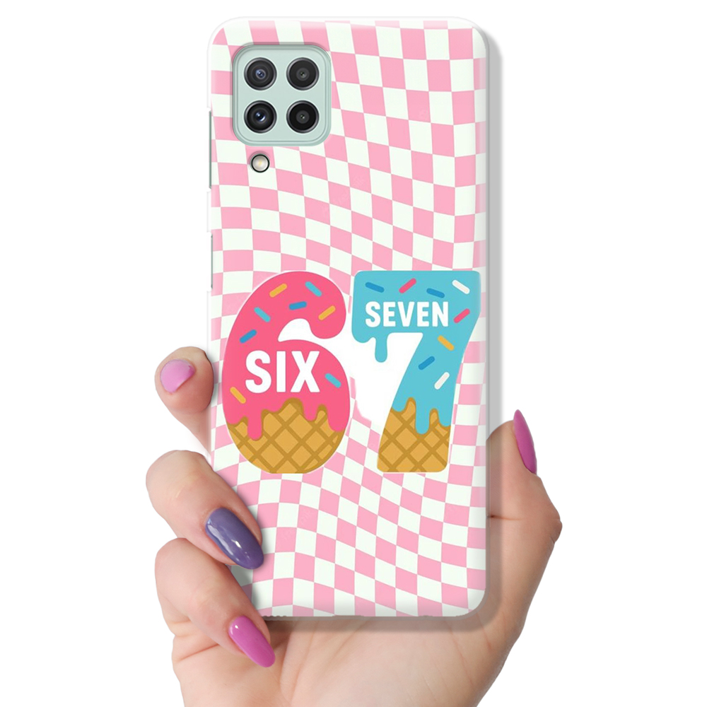 POUZDRO PRO SAMSUNG M32 4G CASE KRYT 67 SIX SEVEN TREND TIKTOK BRAIN ...