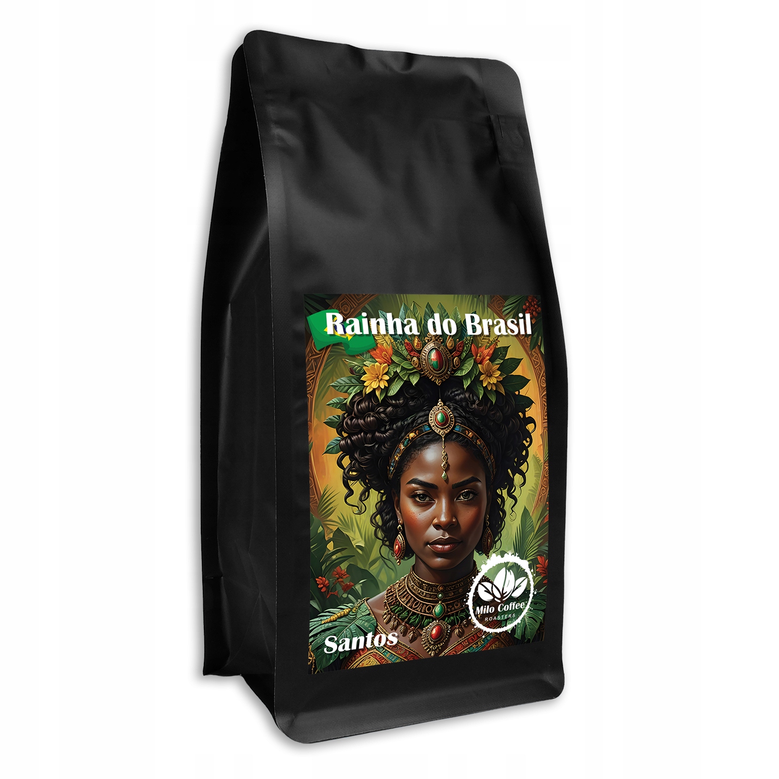 Kawa ziarnista - RAINHA DO BRASIL - świeżo palona 500g - 100% ARABICA Milo (5904100091553 ...