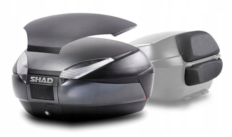 Kufer centralny Shad SH48 48 l ciemnoszary - porównaj ceny - Allegro.pl