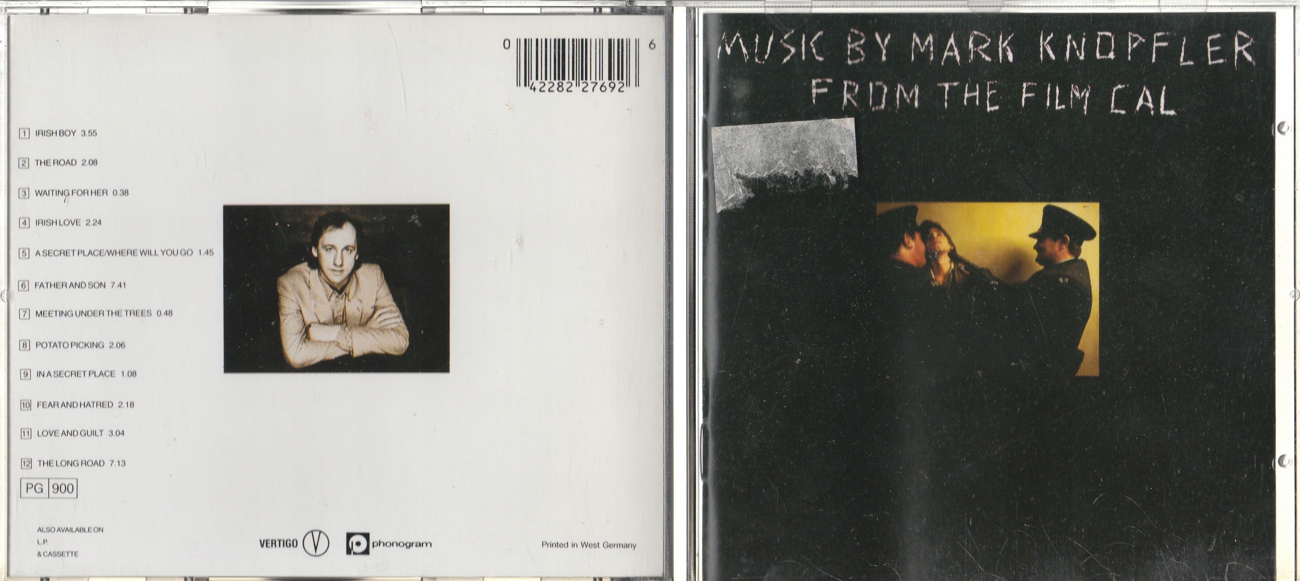 Płyta CD Mark Knopfler - Music From The Film Cal 1996 Dire Straits ...