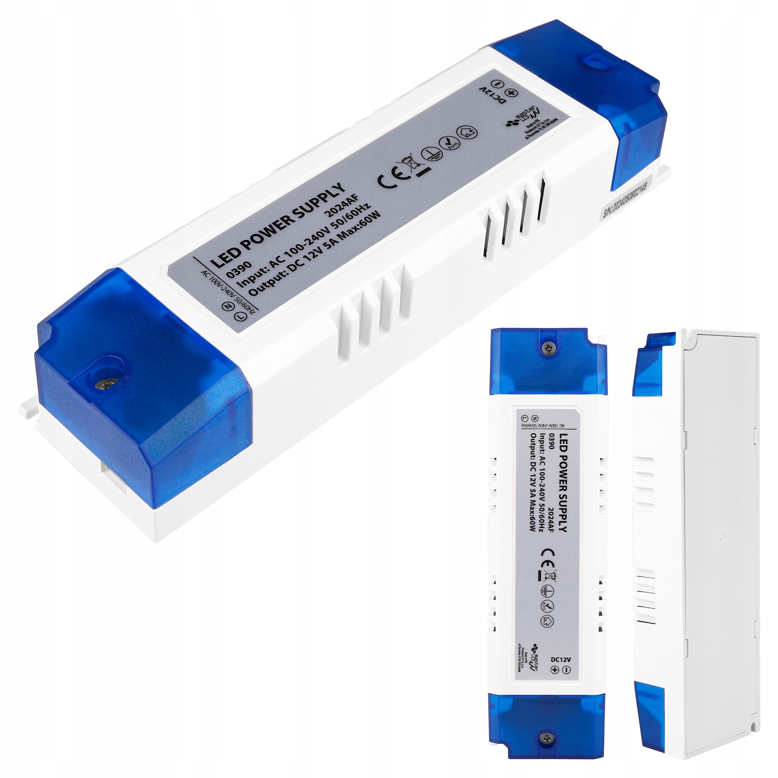Zasilacz Meblowy 12V 60W 5A Do Taśma LED Taśmy Modułowy (0390) • Cena, Opinie • Akcesoria ...