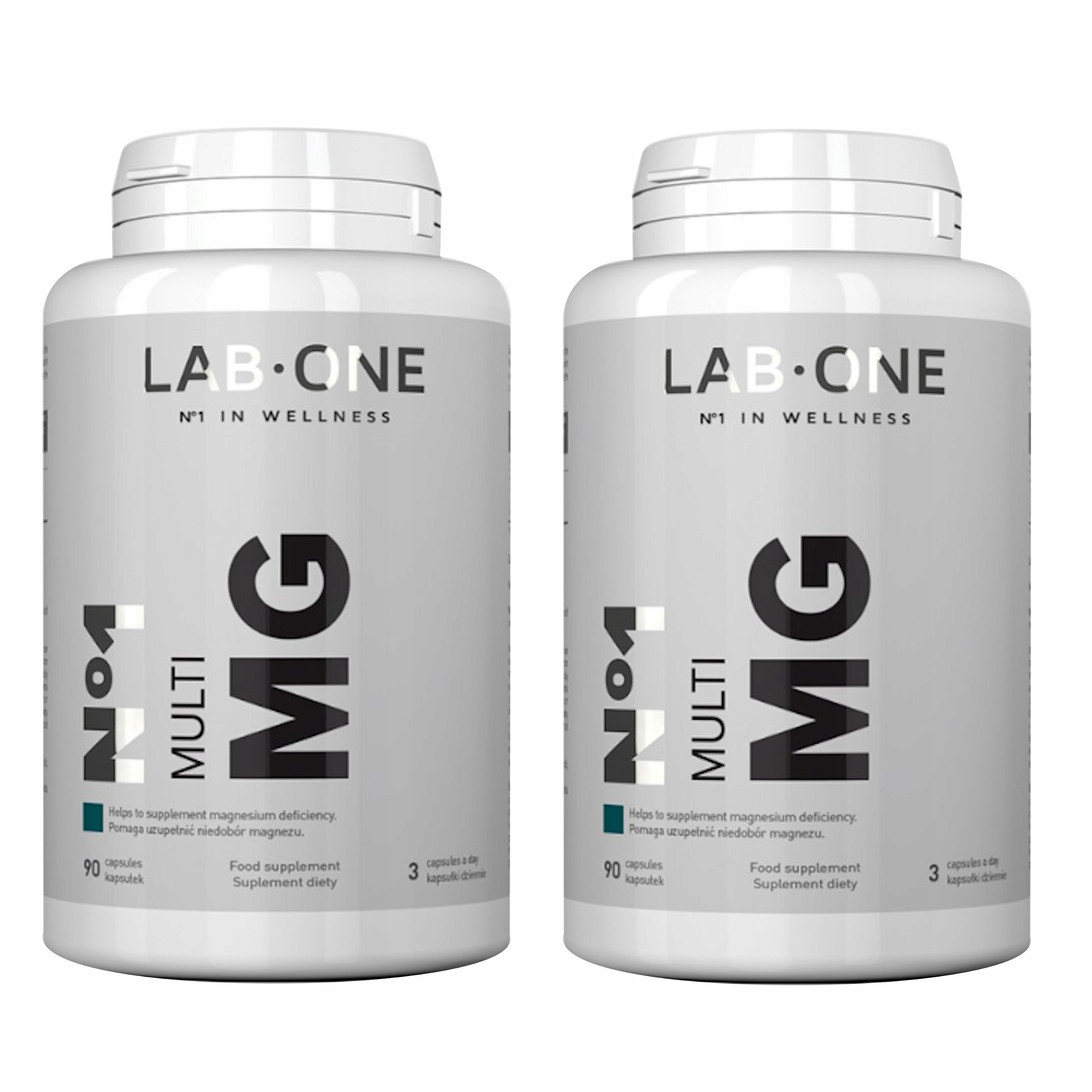 LAB ONE MAGNESIUM MG 120 TAURYNIAN MAGNEZU SKURCZE (5906395863648 ...