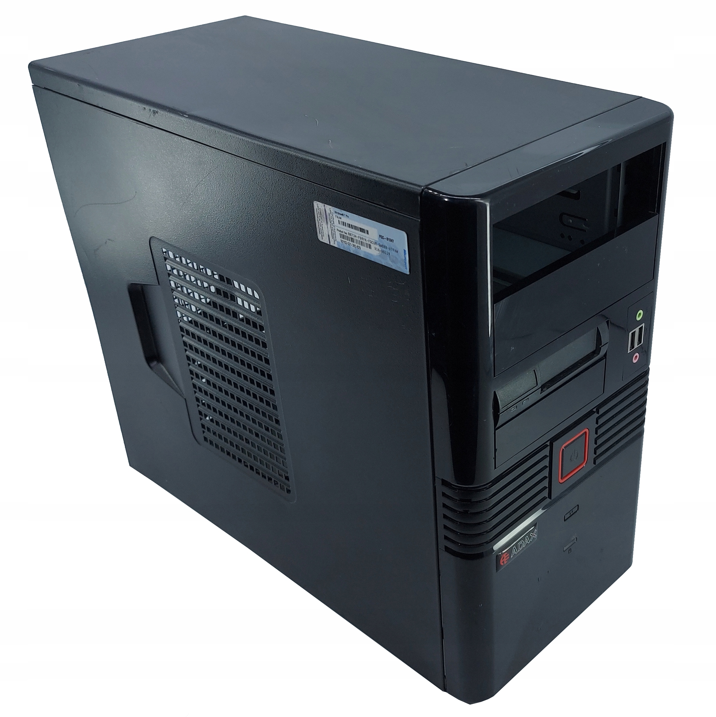 Obudowa PC mATX ADAX DELTA USB 2.0 BLACK + WIN 7 w Radomsko - Sklep ...