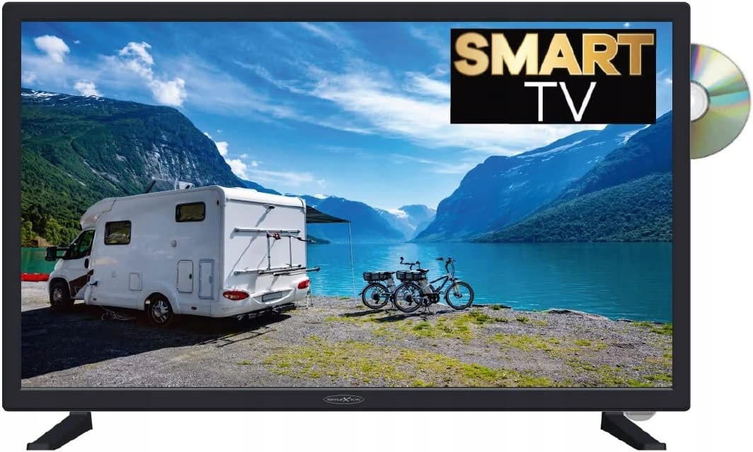 Telewizor LED Reflexion 27", Smart TV, DVD, 12-24V ROZBITY EKRAN ...