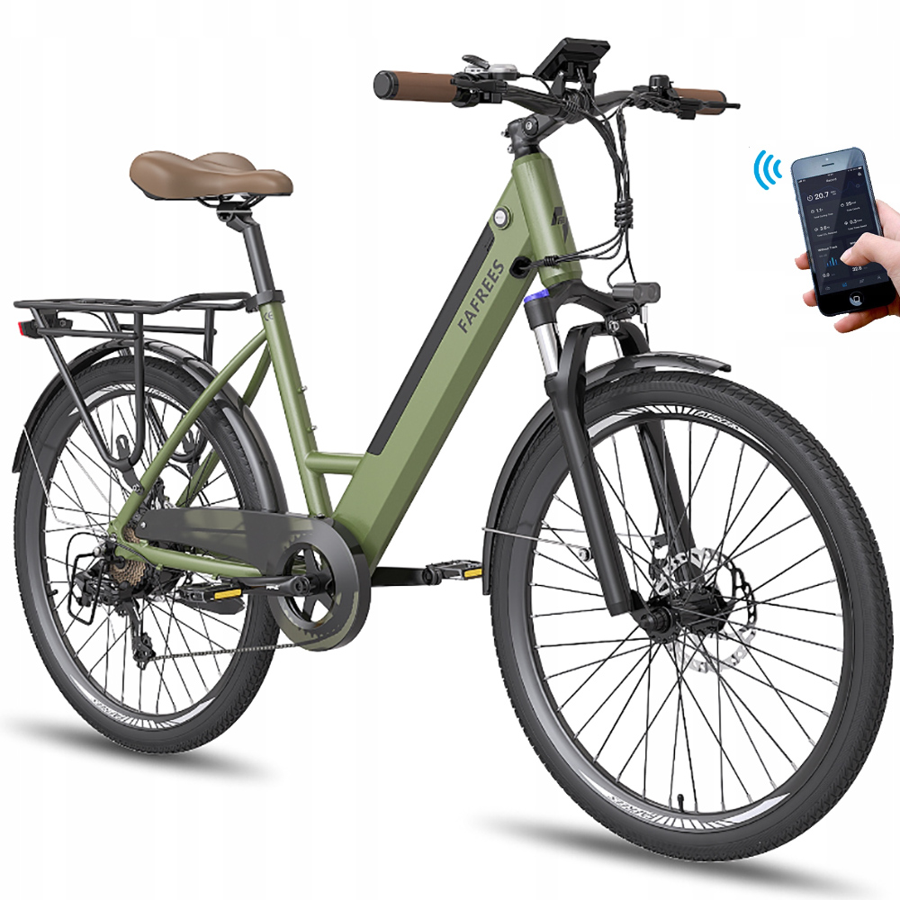 Męskie/damskie rowery elektryczne 250W 90km - FAFREES F26 Pro ...