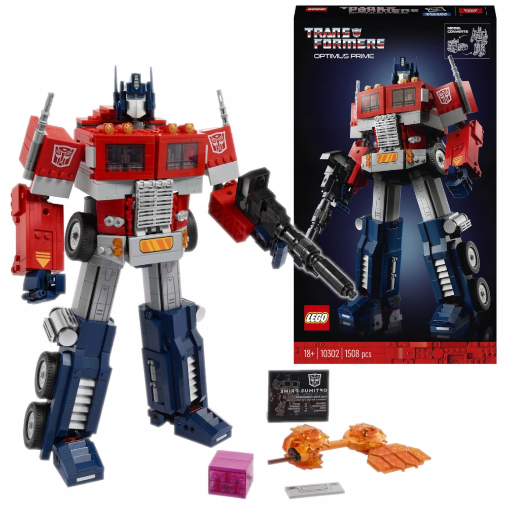 Lego Icons Transformers Optimus Prime 10302 12601076569 - Allegro.pl Lego Icons Transformers Optimus Prime 10302 12601076569 - Allegro.pl