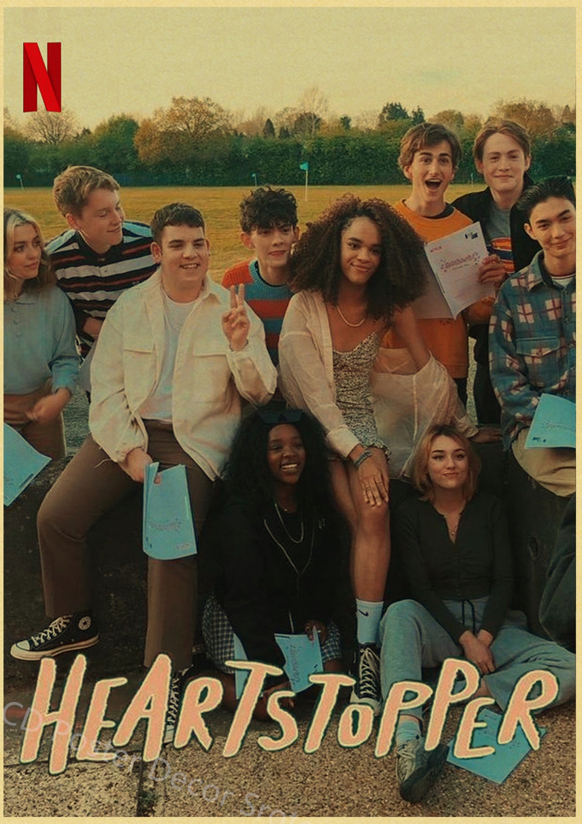 Heartstopper Plakat - Niska cena na Allegro.pl