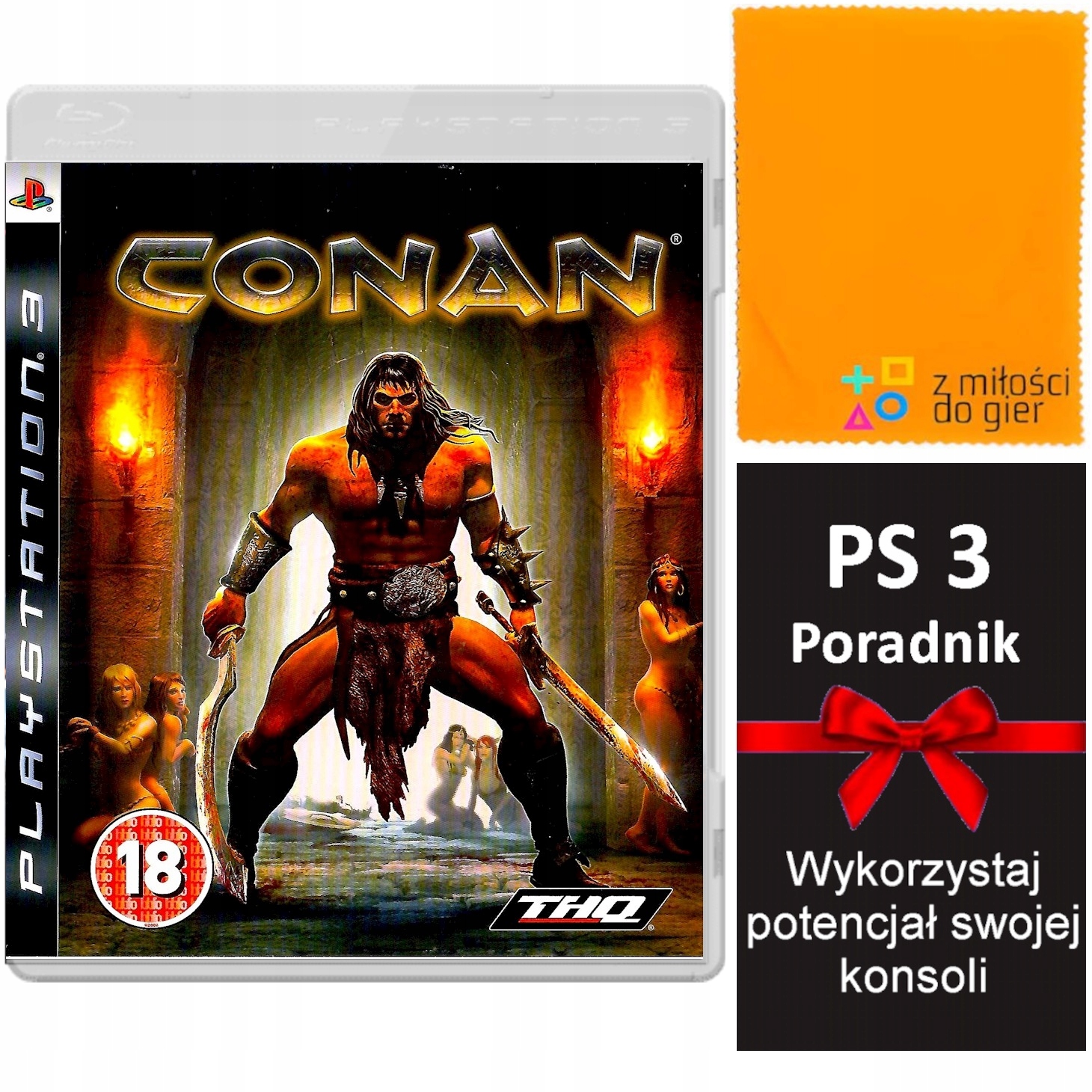 kultowa gra akcji na PS3 CONAN barbarzyńca z Cymerii POWRACA WALCZYĆ ...