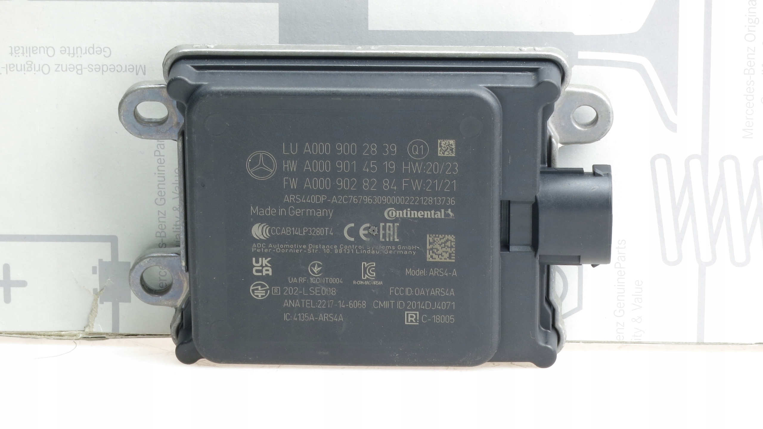 Moduł radaru Distronic Mercedes A0009002839 za 899.00PLN z Szczecin ...