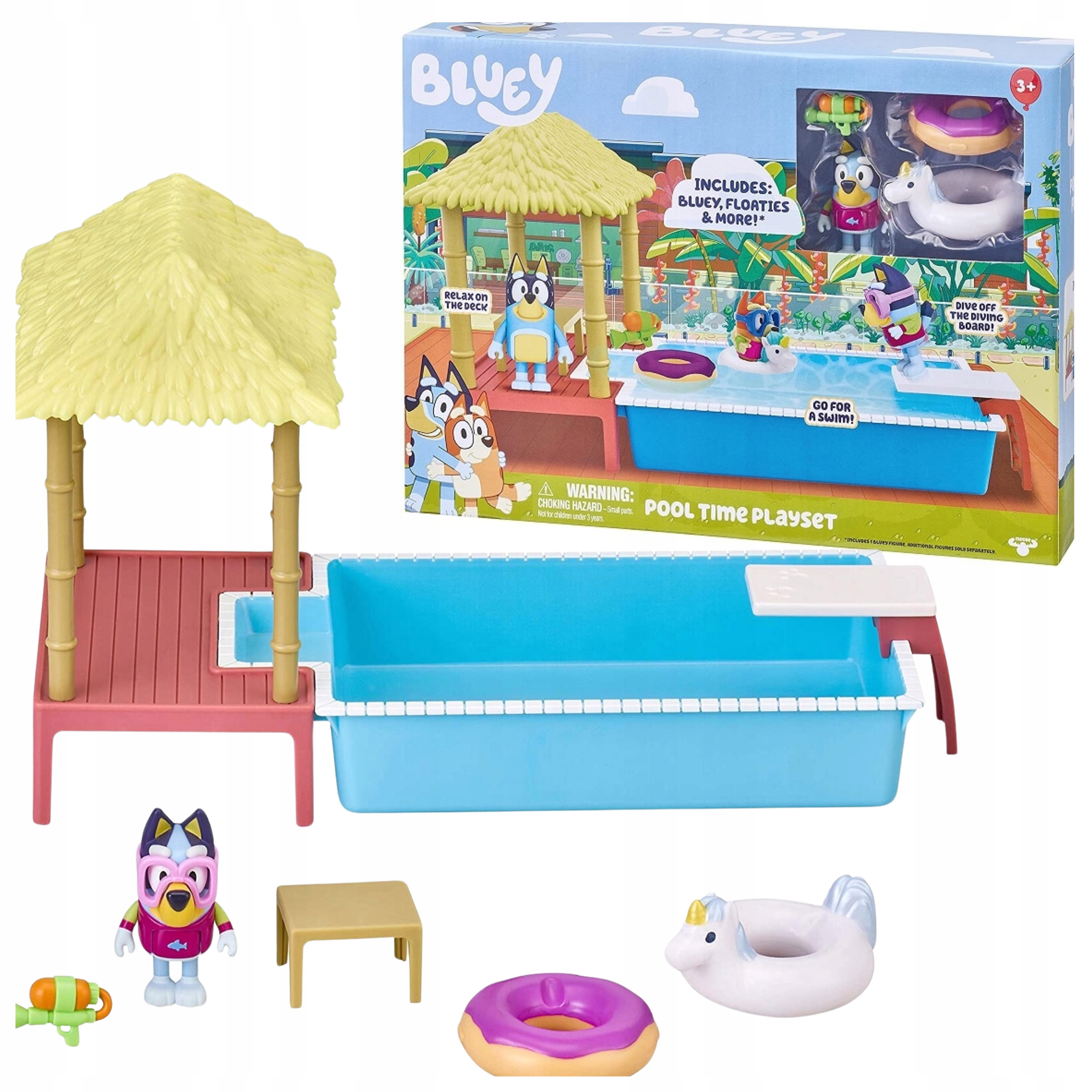 Sada Moose Toys Bluey Pool Time - Allegro