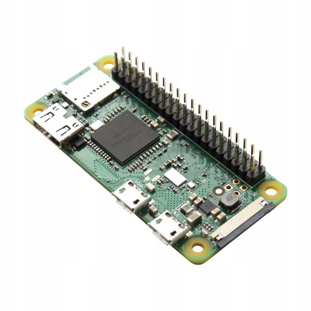 Komputer jednopłytowy Raspberry Pi Zero WH Bluetooth WiFi 1 GHz 512 MB ...