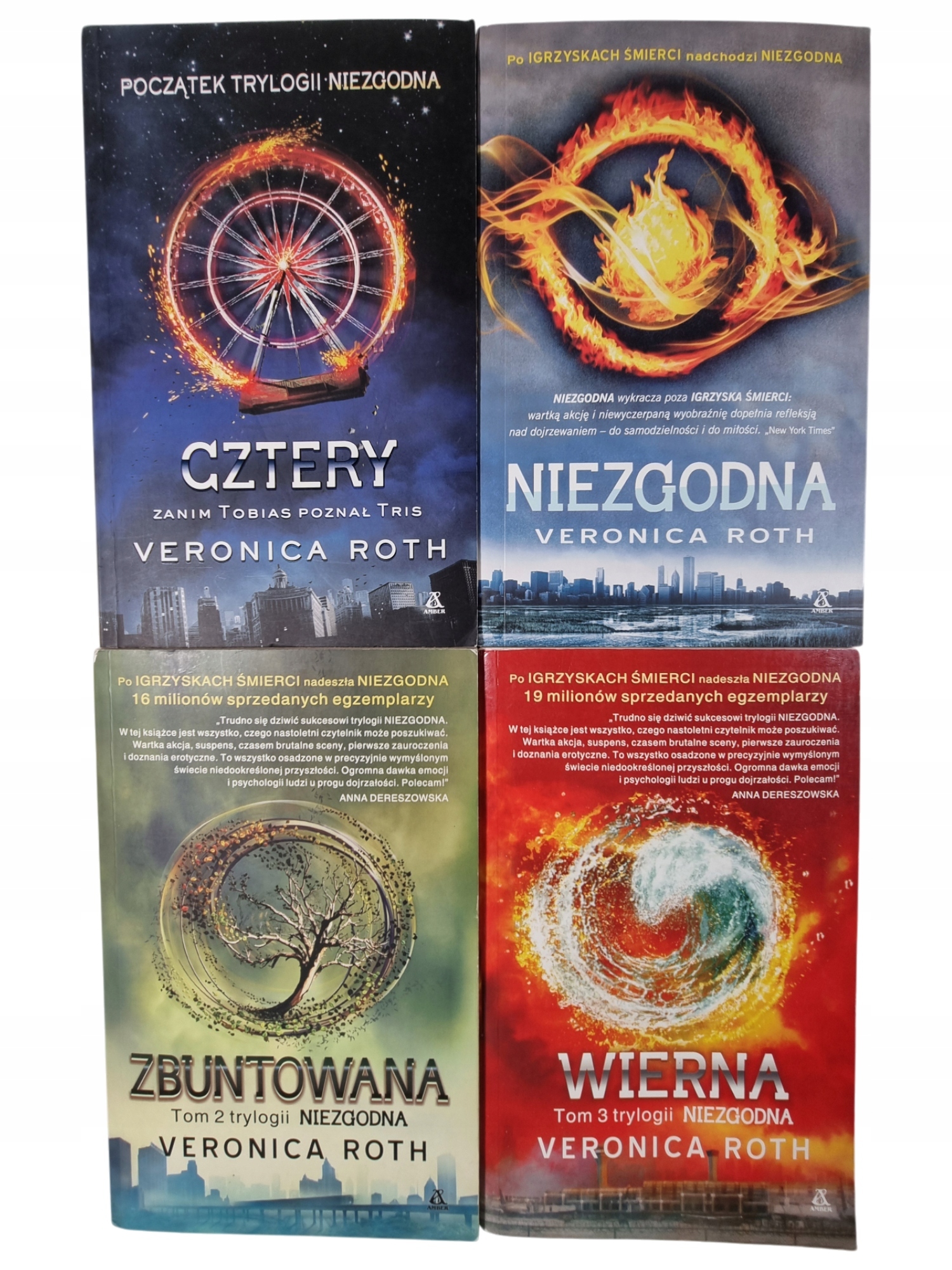 Trylogia - Niezgodna Zbuntowana - Niska cena na Allegro