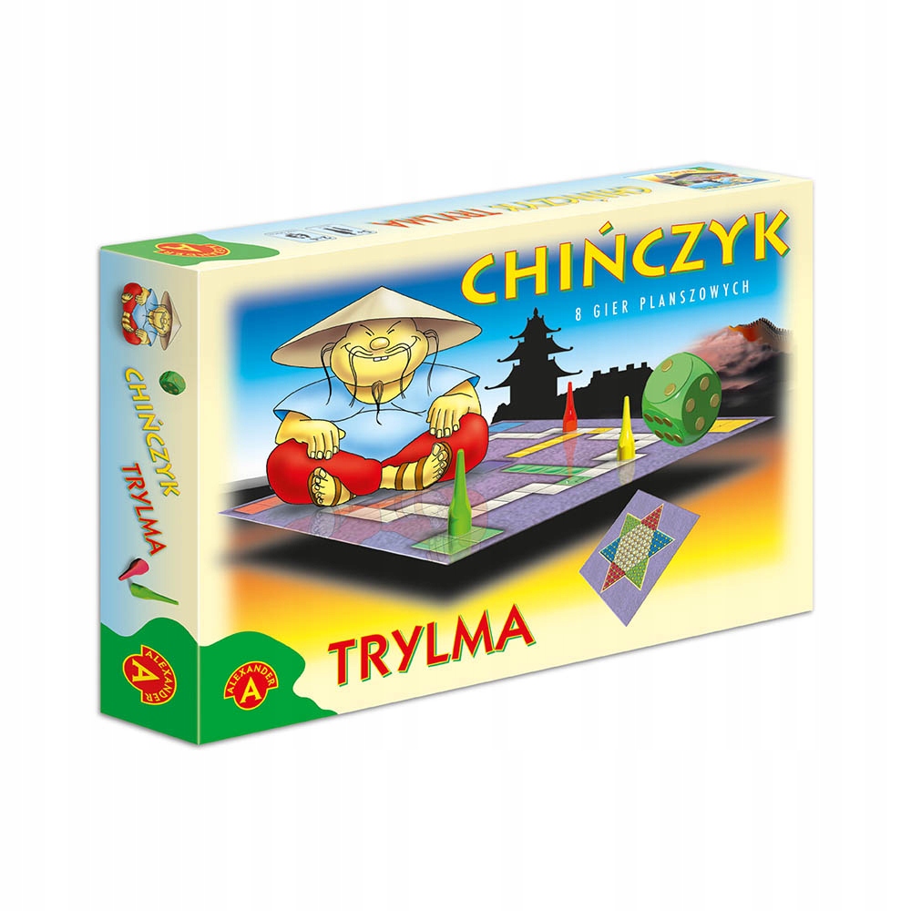Chińczyk Trylma Gra Planszowa - Gry planszowe dla dzieci - Allegro.pl