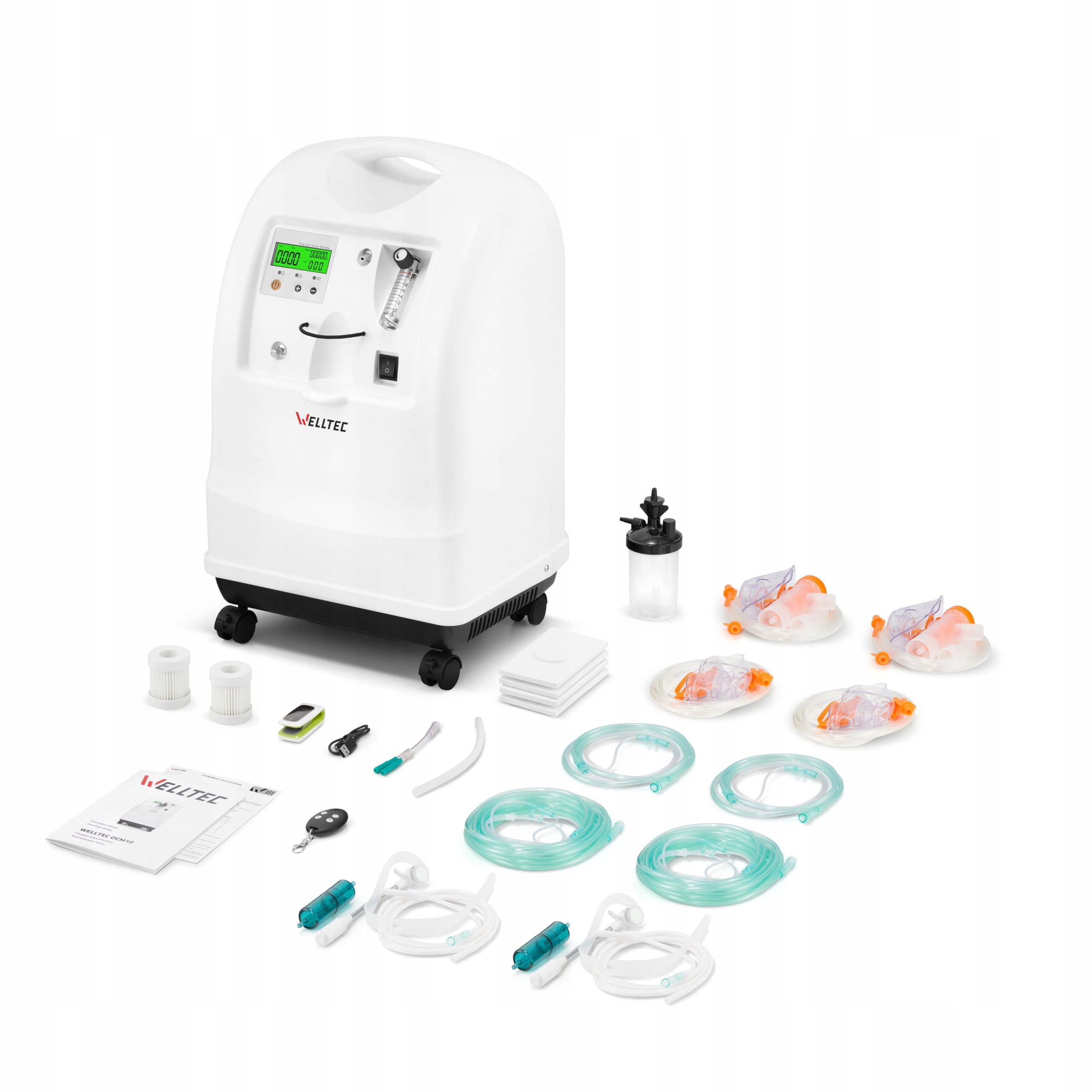 Koncentrator tlenu Welltec OCM10 biały z akcesoriami (5903849649605 ...