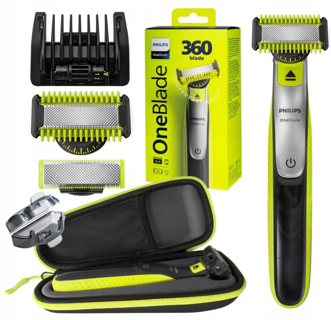 TRYMER DO BRODY CIAŁA GOLARKA PHILIPS ONEBLADE 360 - Sklep, Opinie ...