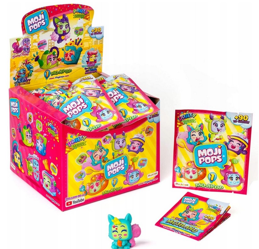 MOJIPOPS Moji Pops DUŻY BOX 24 x SASZETKI seria PARTY Saszetka Magic ... MOJIPOPS Moji Pops DUŻY BOX 24 x SASZETKI seria PARTY Saszetka Magic ...