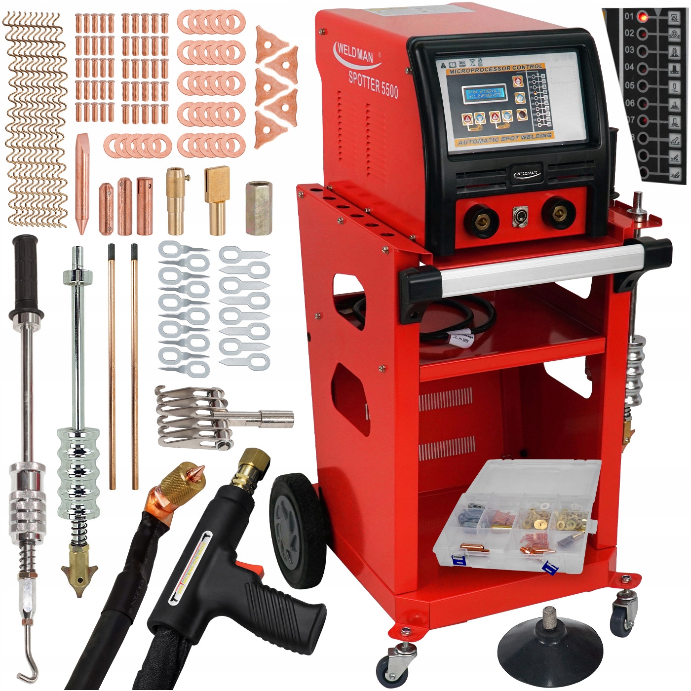 Spoter WELDMAN SPOTTER ZGRZEWARKA karoserii SPOT do blach Samochodowych ...