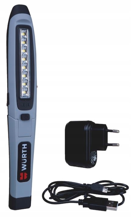 WURTH RUČNÁ LED MINI KĹBOVÁ SKLADACIA LAMPA - Allegro