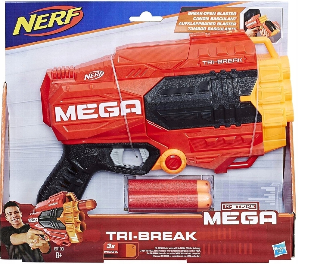 Hasbro Nerf N-Strike Mega Tri-Break za 399.00CZK - Allegro