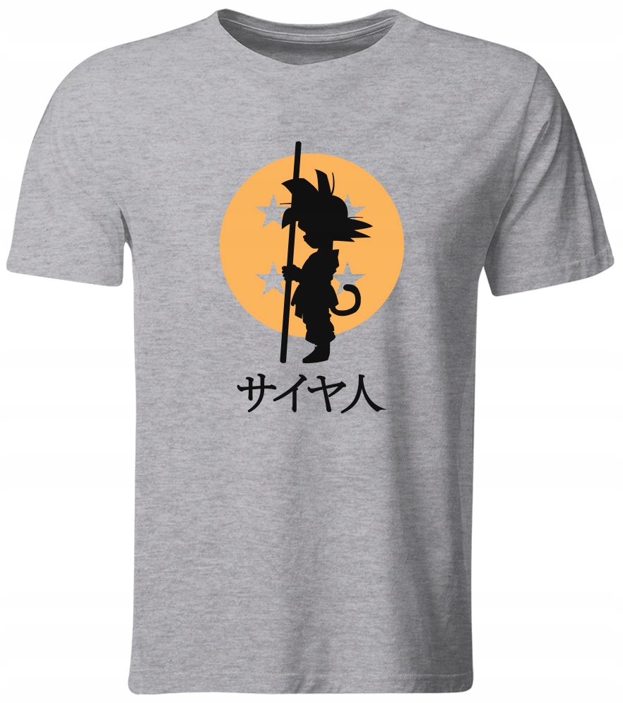 KOSZULKA SONGO GOKU DRAGON BALL SZARA ROZ. XXL • Cena, Opinie • T ...