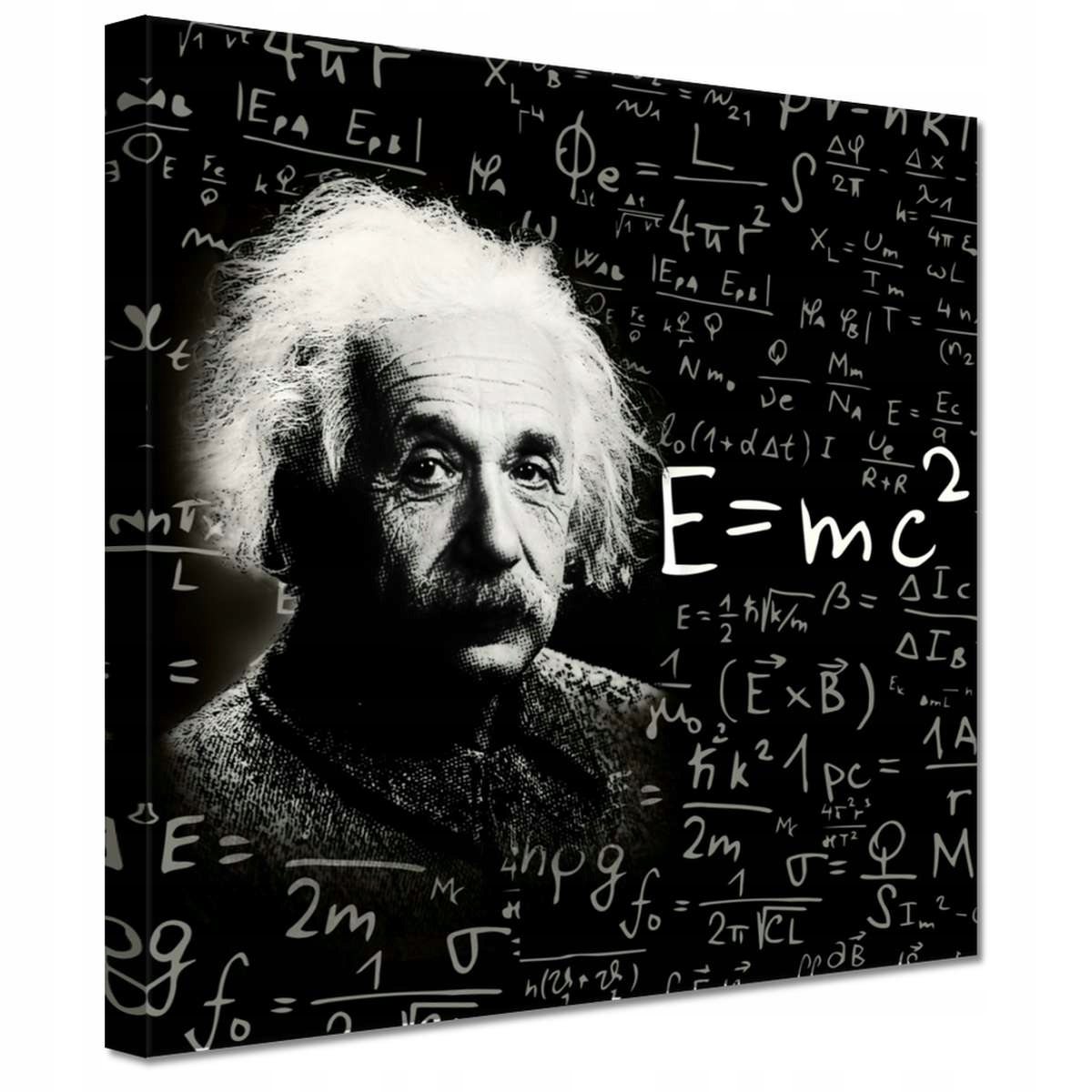 Obraz 20x20 Albert Einstein E=MC2 • Cena, Opinie • Obrazy 12854125586 • Allegro