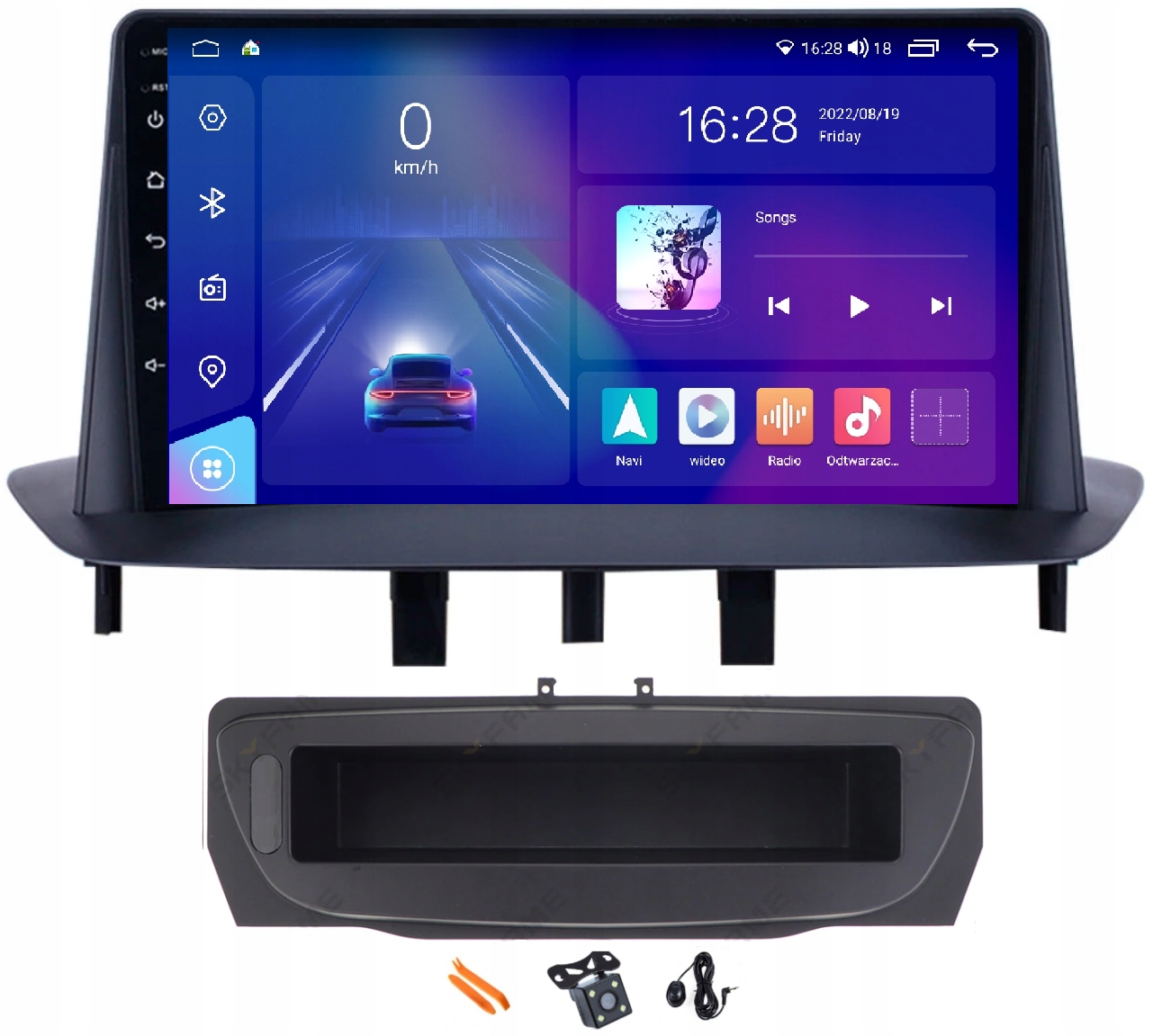 RADIO SAMOCHODOWE NAWIGACJA LTE GPS RENAULT MEGANE 3 FLUENCE 08-15 ...