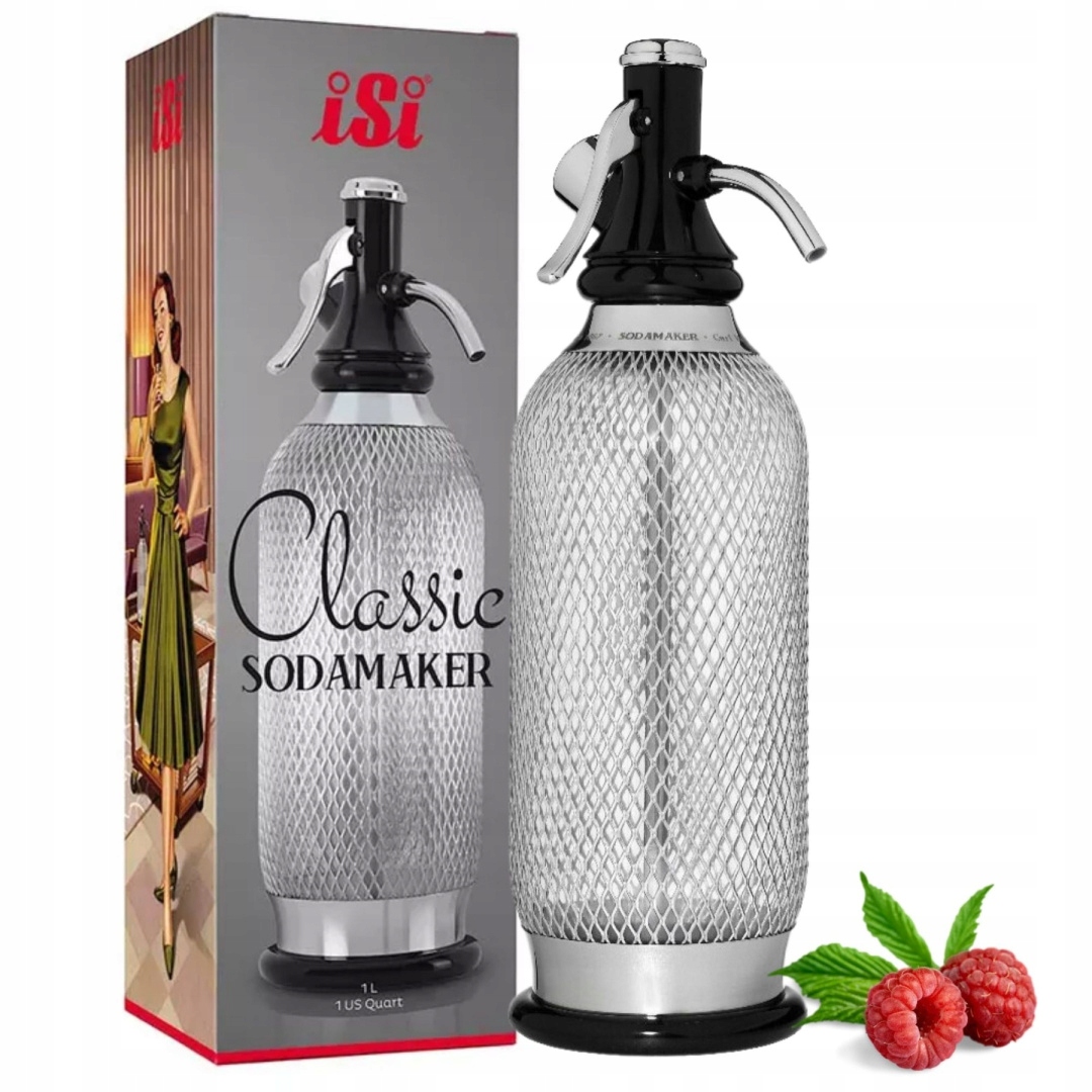 SYFON DO WODY SODOWEJ GAZOWANEJ SATURATOR ISI CLASSIC 1L (500505 ...